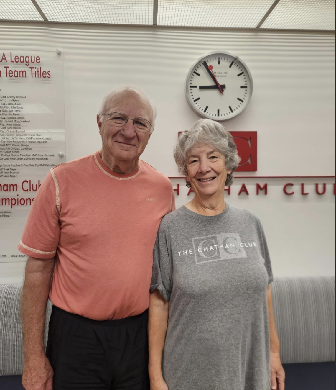 Members of the Month - Carl & Kathy Woodward - The Chatham Club